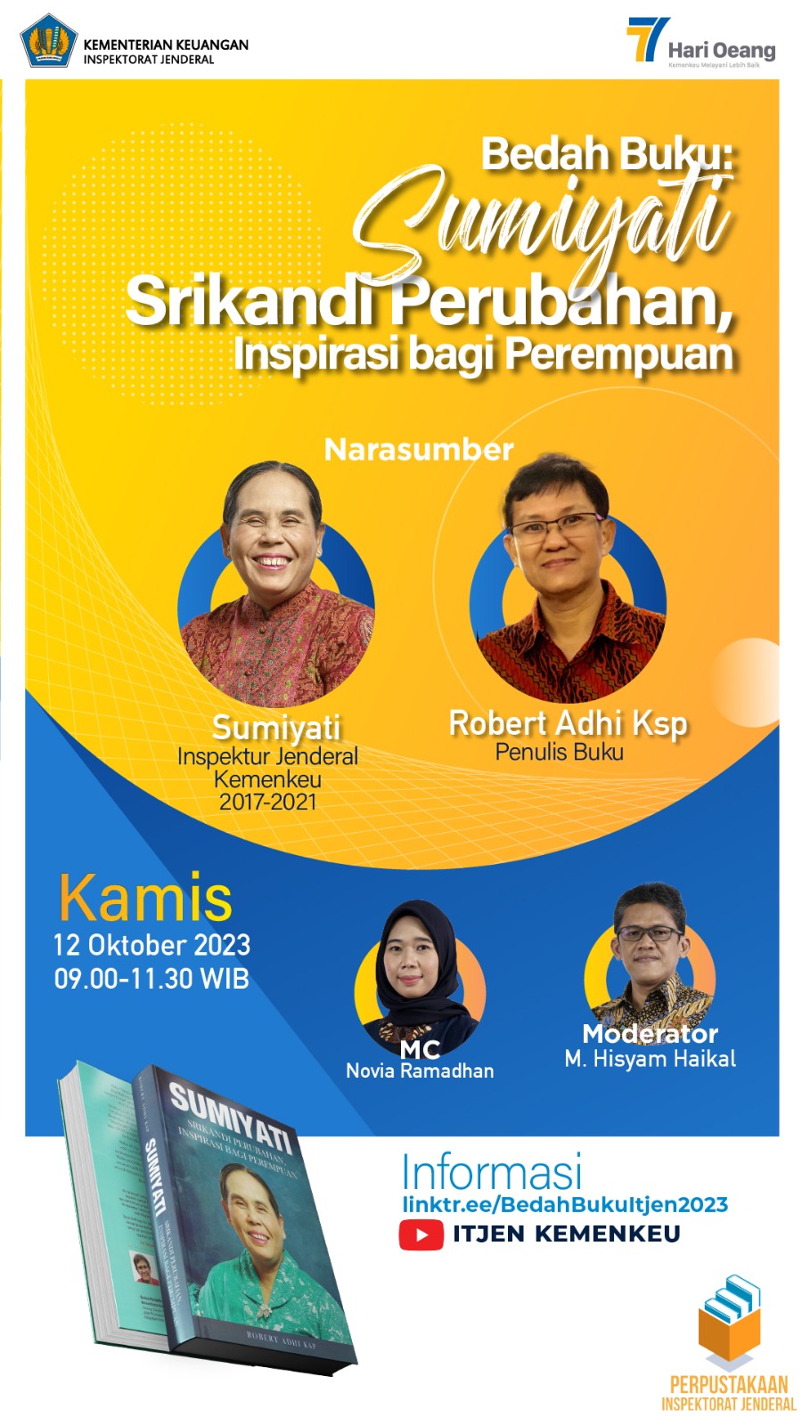 Bedah Buku “Sumiyati Srikandi Perubahan, Inspirasi Bagi Perempuan ...